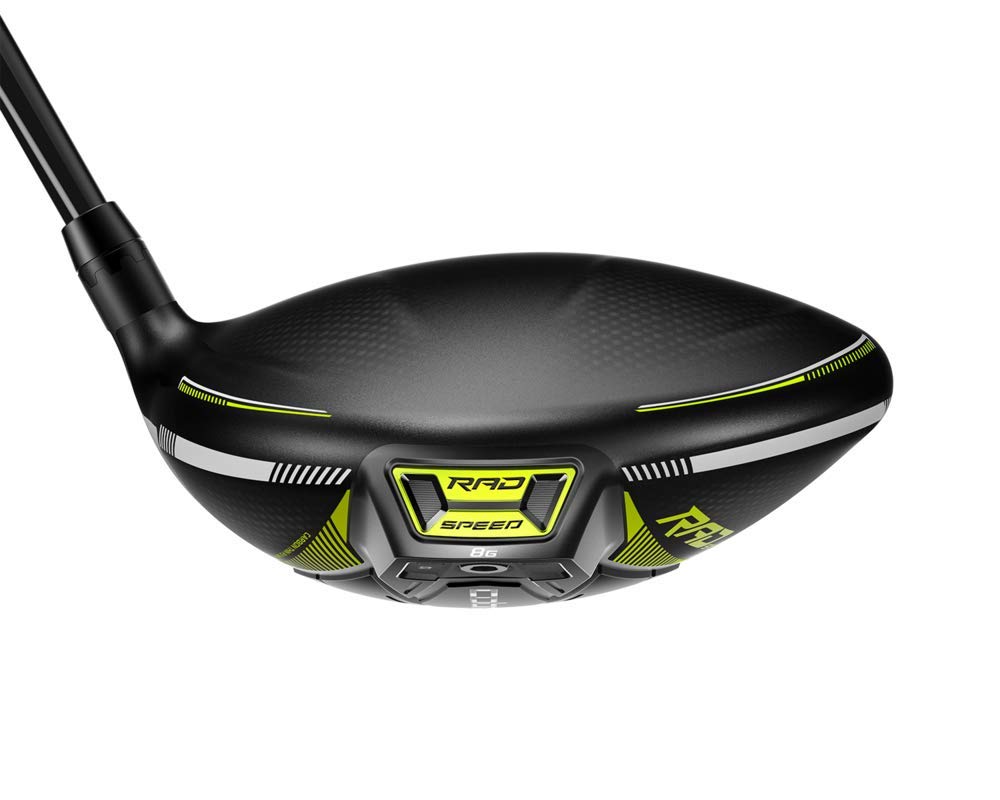 Cobra Golf 2021 Radspeed Driver Matte Black-Turbo Yellow (Men's Right Hand, Fujikura Motore XF3, Reg Flex, 10.5), Standard