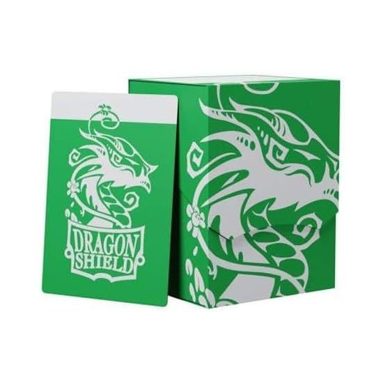 Card Deck Box Deck Shell: Green/Black - Dragon Shield