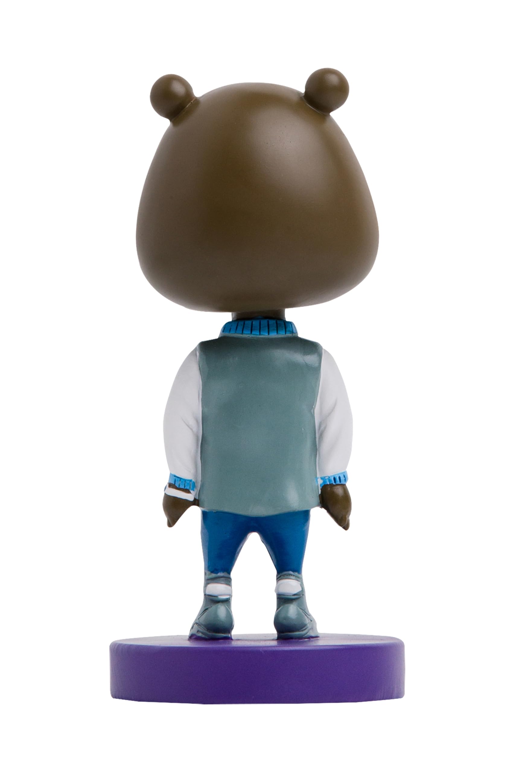 The Graduation Bear Bobblehead - College Dropout Bear Statue for The Hip hop Head in Your Life!