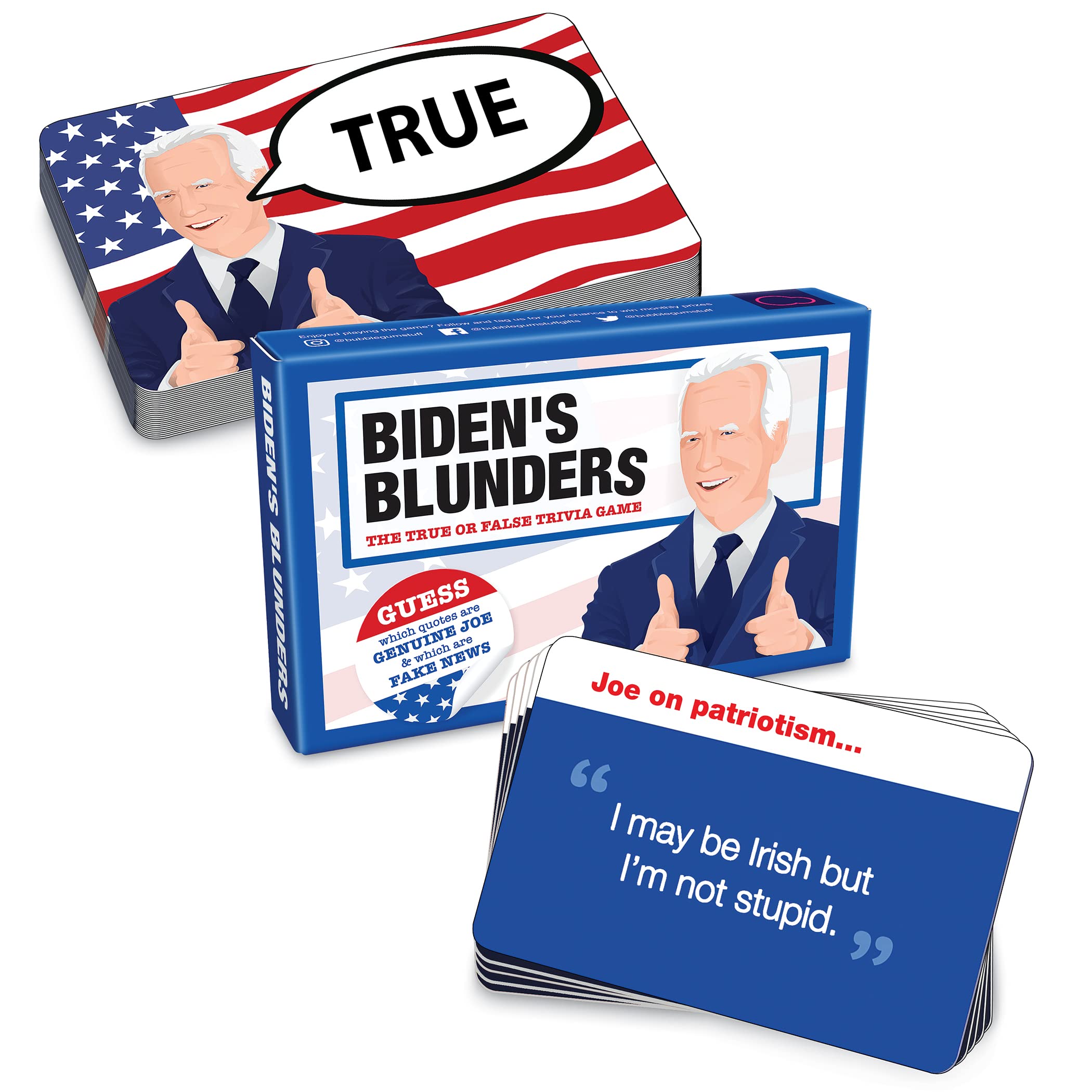 Collections Etc Biden's Blunders Card Game - 2+ Players