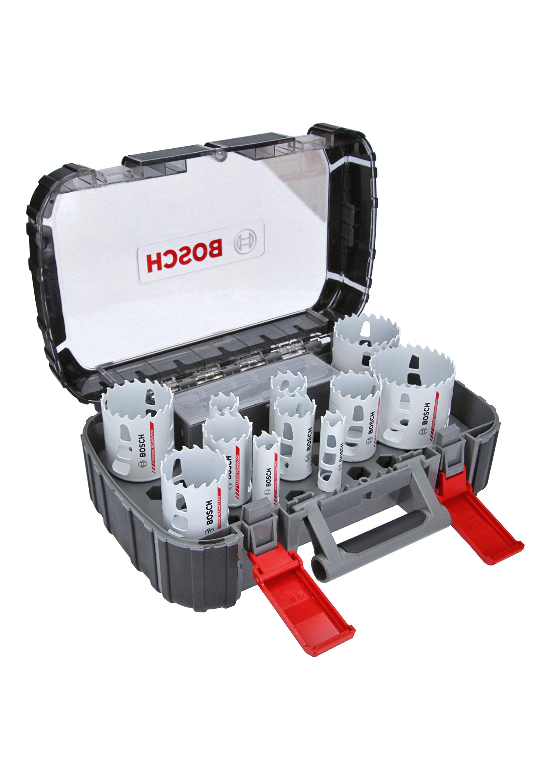 Bosch Professional 2608594185 Bosch Carbide Universal Hole Saw Set Carbide Carbide Carbide 13-Piece