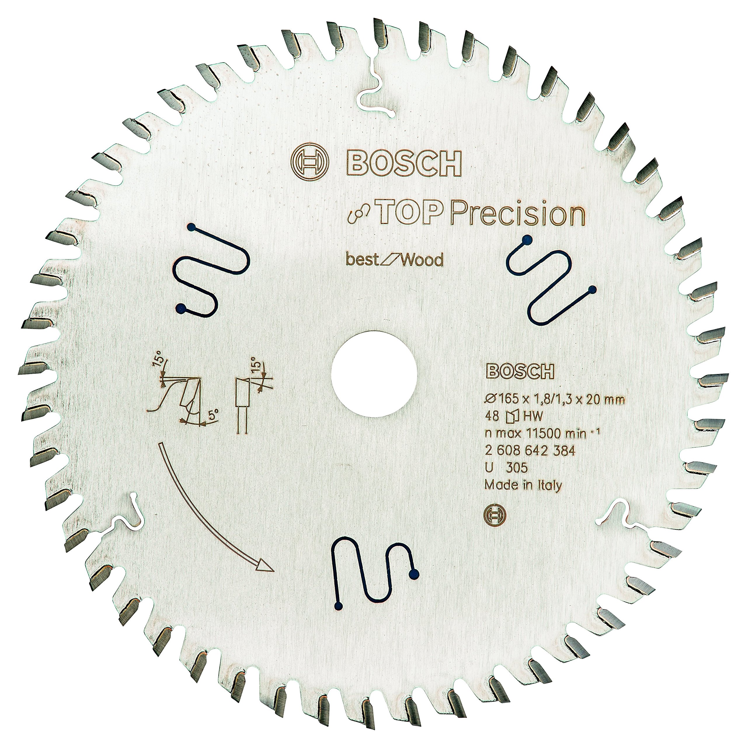 Bosch 2330314 Circular Saw Blade, Silver