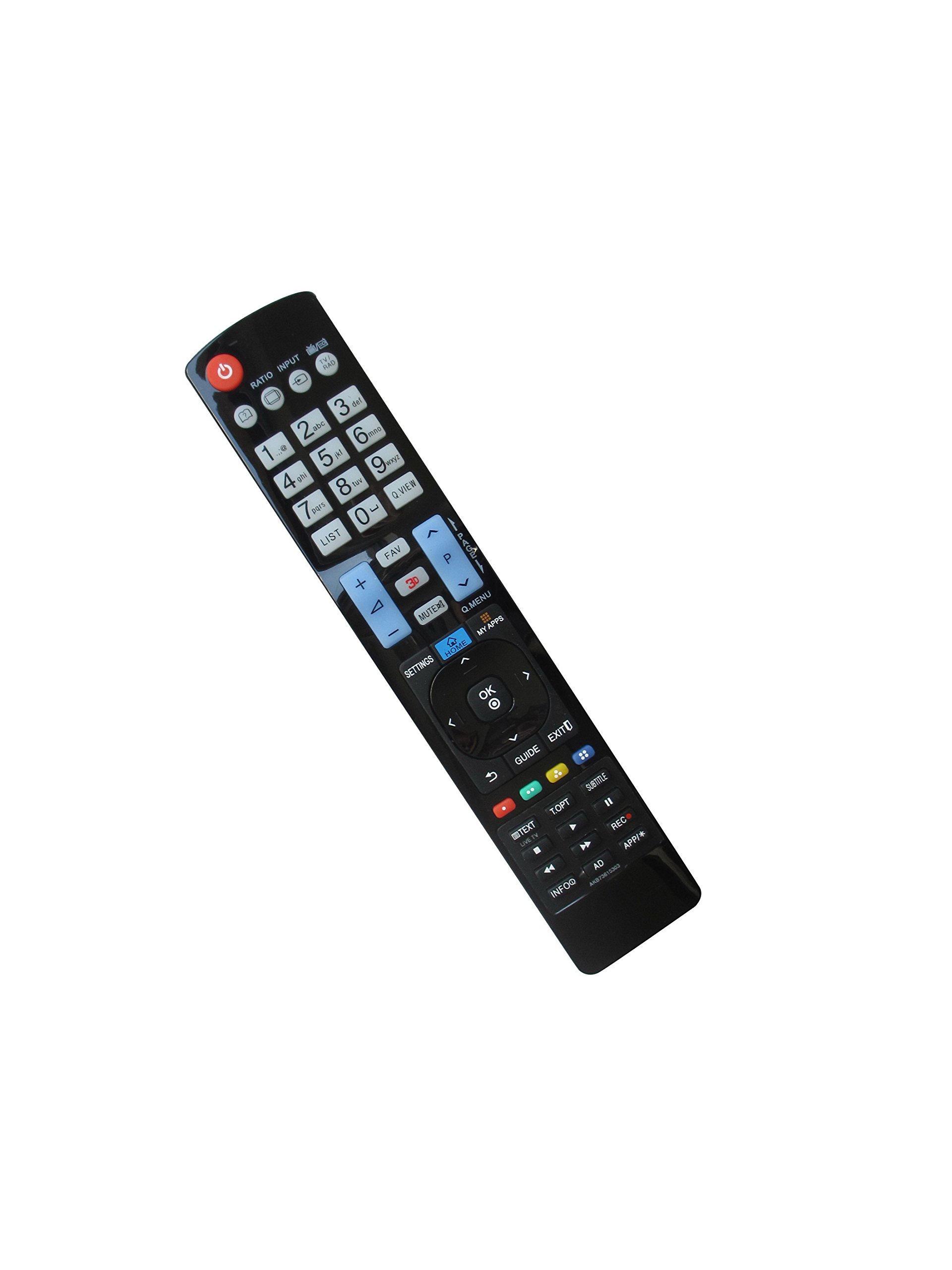 Replacement Remote Control Fit for LG 50PN4500 60PN4500 50PN6506 47SL80 55SL80 Smart 3D Plasma LCD LED HDTV TV