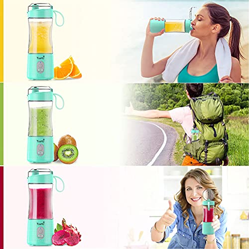 TastLi Portable Blender, Personal Mini Blender for Smoothies, Juice and Shakes (Sky blue)