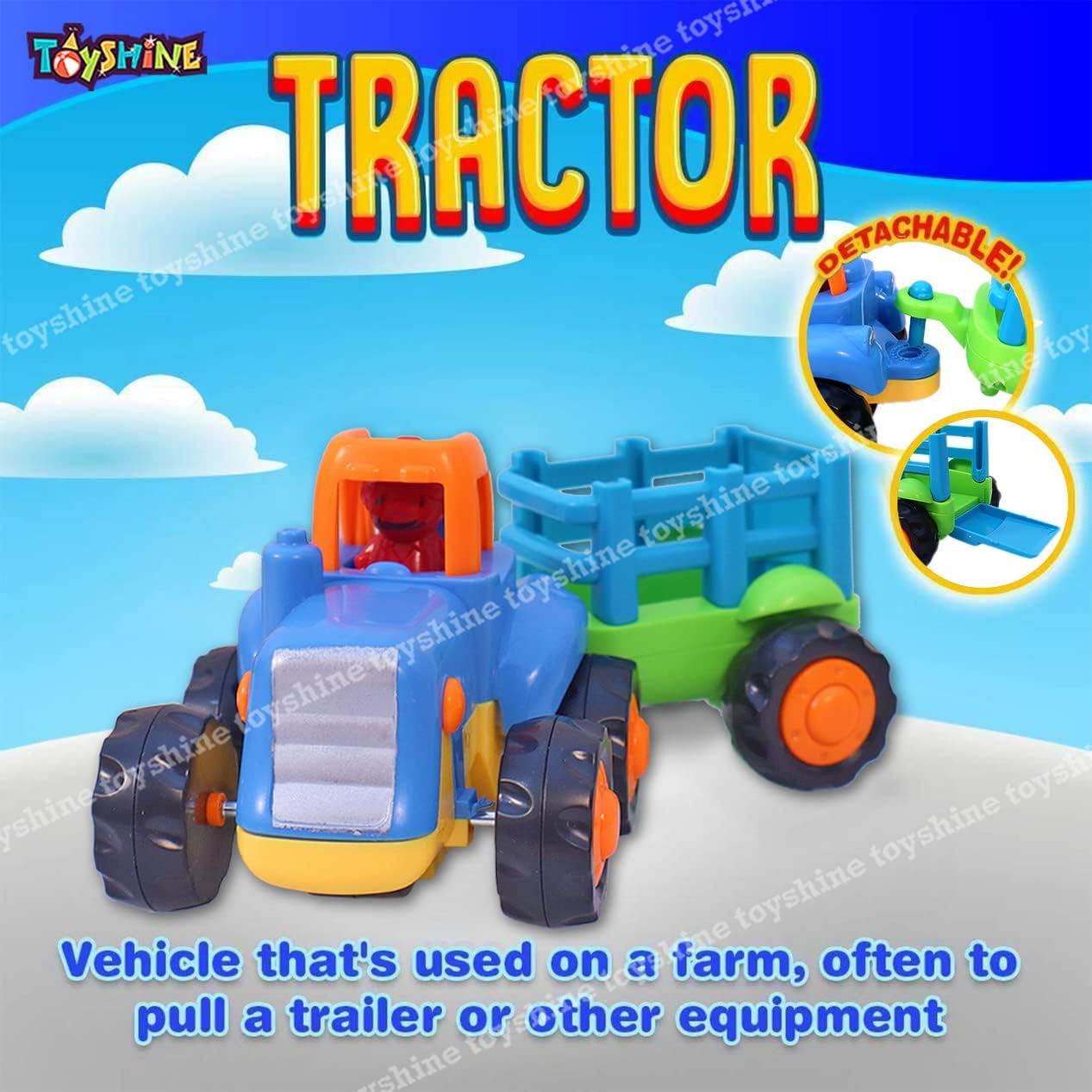 Toyshine Unbreakable Automobile Car Toy Set