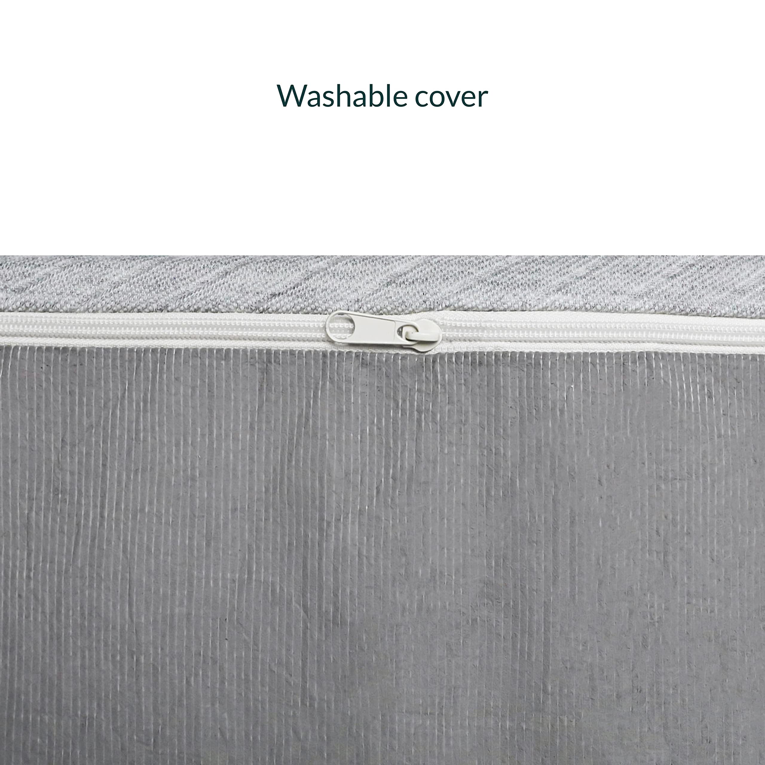 Leesa Mattress Topper with Cooling Foam and Washable Cover, Queen Size / 30-Night Trial