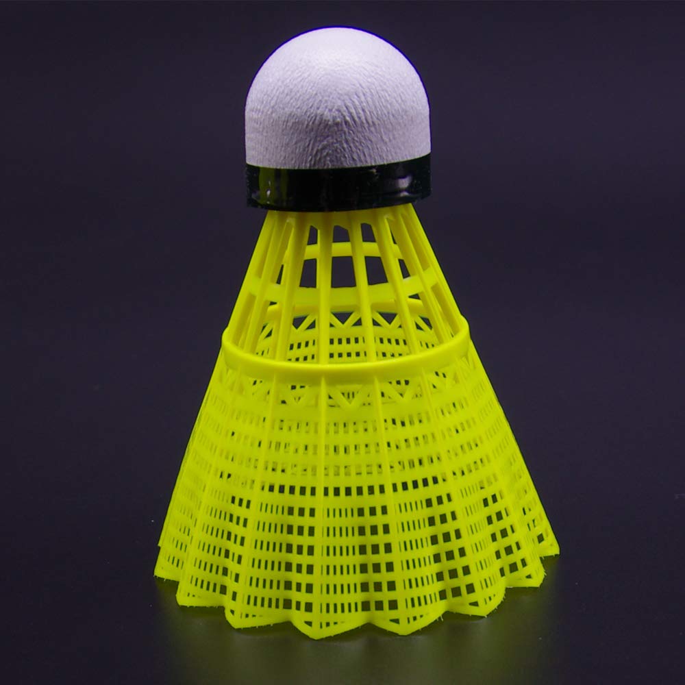 Colletia Shuttlecocks Birdies 12 Pack Nylon Badminton Shuttlecocks,Training High Speed Badminton Balls,with Great Durability Stability Suitable for Indoor Outdoor