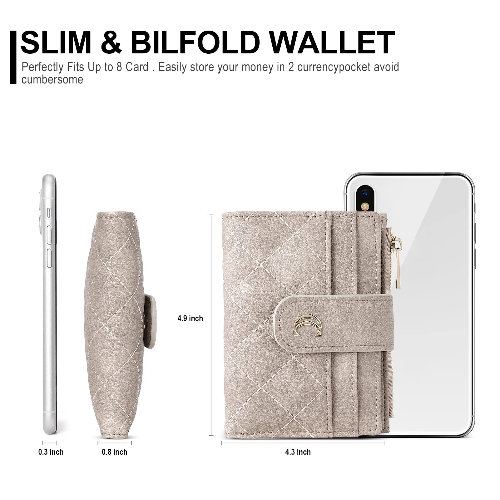 CLUCI Women Crossbody Purses Bundles with Women Wallet