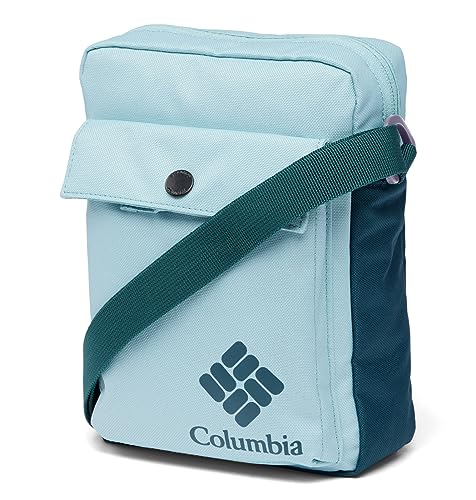 Columbia Unisex Zigzag Side Bag, Dark Nocturnal Poinsettia, One Size