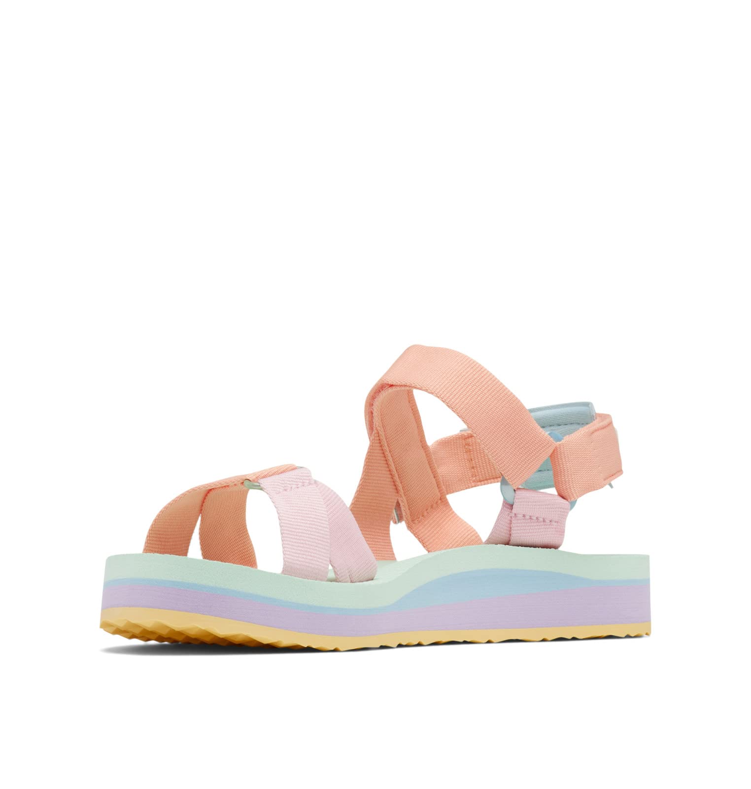 Columbia Women's Capsule Alava Sandal, Pink Dawn/King Crab, 12