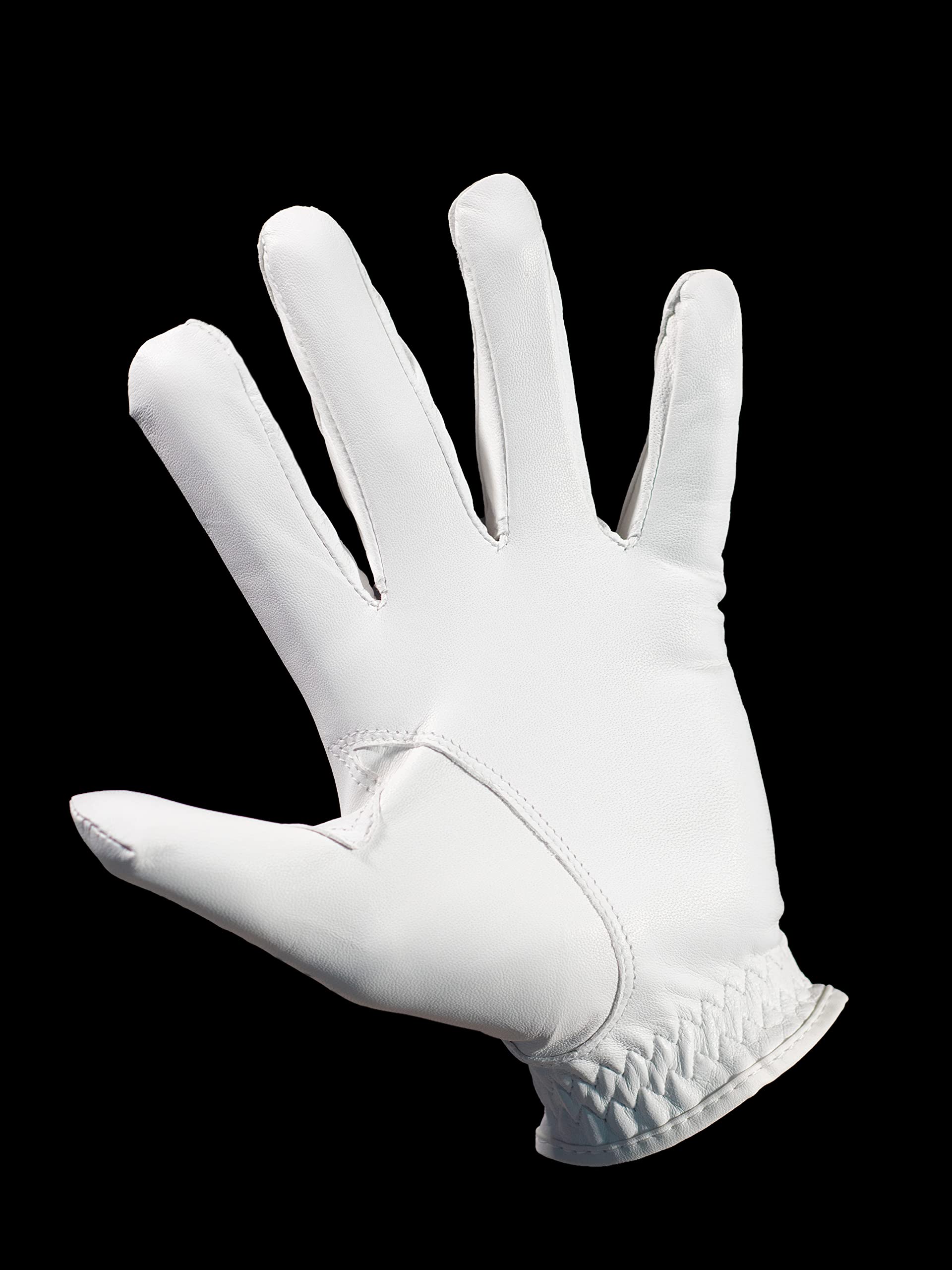 BLACK DIAMOND GOLF - Men´S White CABRETTA Leather Left Glove (Medium)