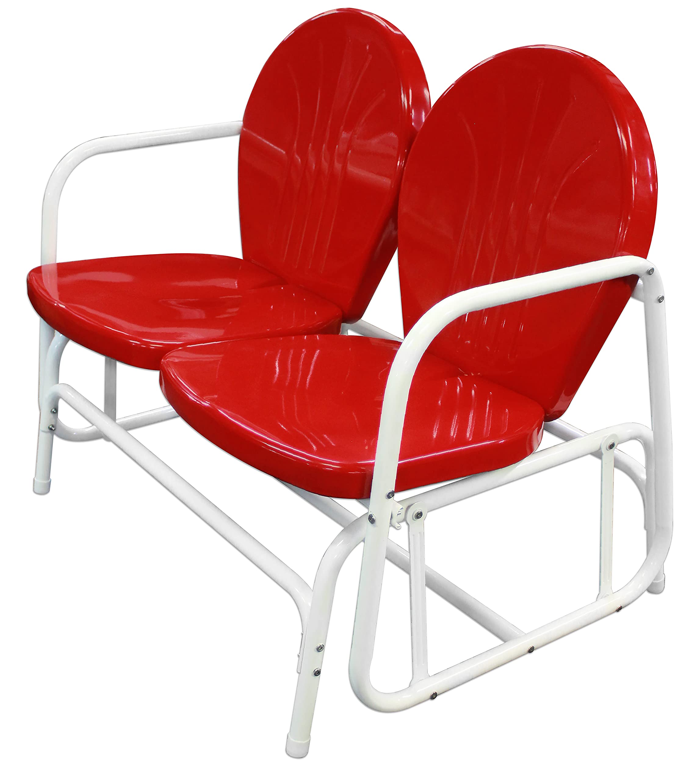 Leigh Country TX 93512 RED/White Retro Double Glider