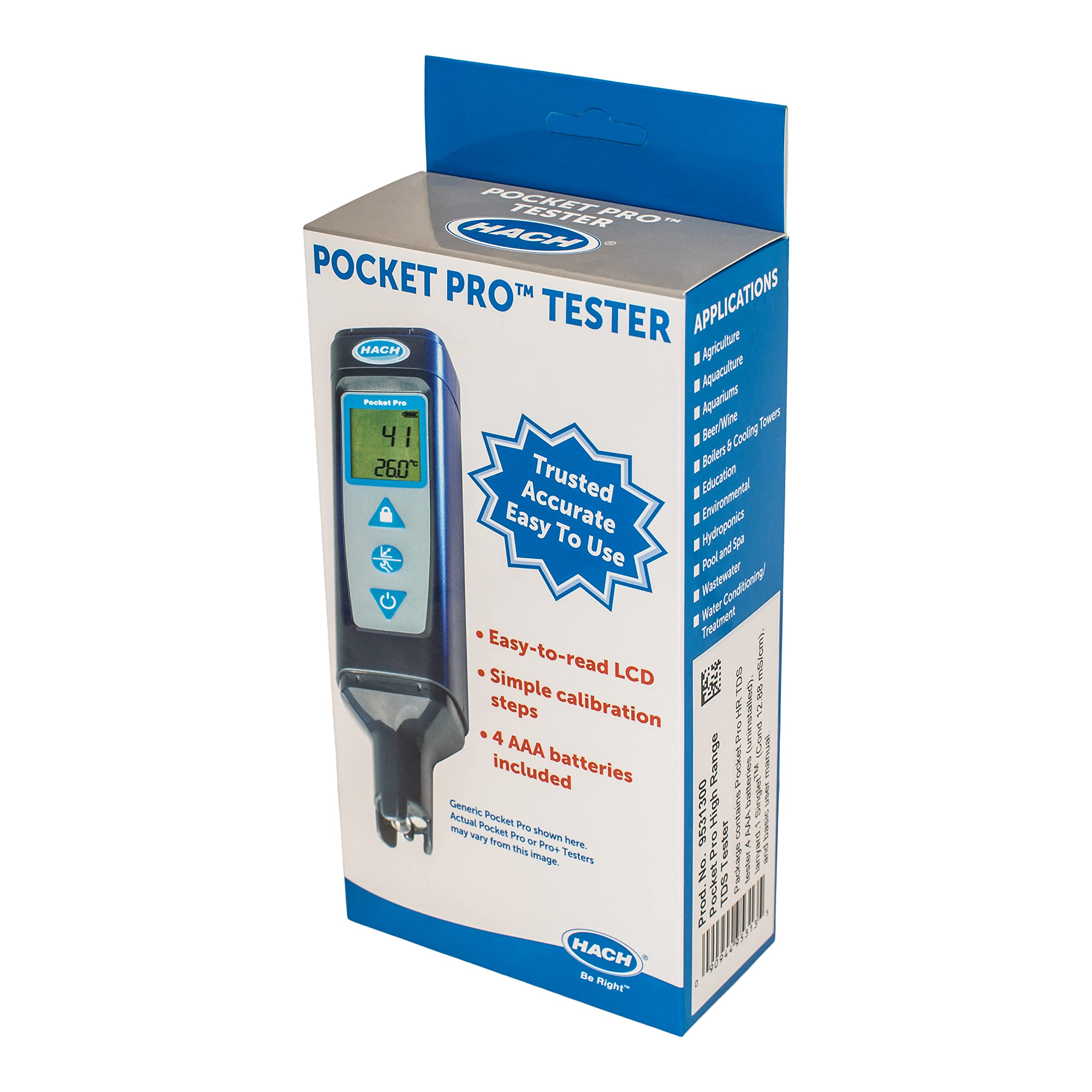 HACH 9531300E Pocket Pro High Range TDS Tester