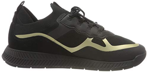 BOSS Men's Modern Sneaker, Black, 10