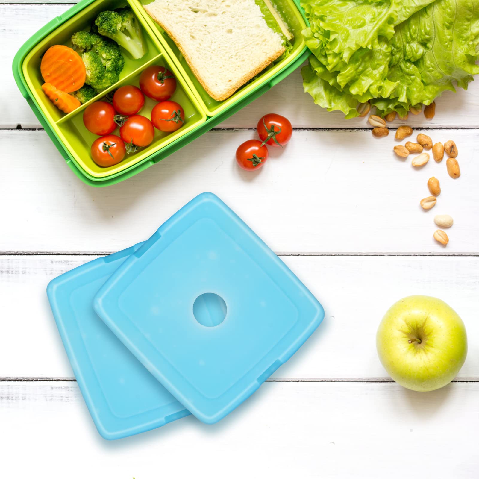 Cool Coolers Reusable ice Packs for Lunch Bags & Lunch Box - ice Packs for Cooler - MIYCOO