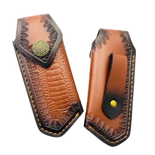Foldable Knives Holsters Leather Storage Bag Convenient Organization For Small Item Easy To Carry And
