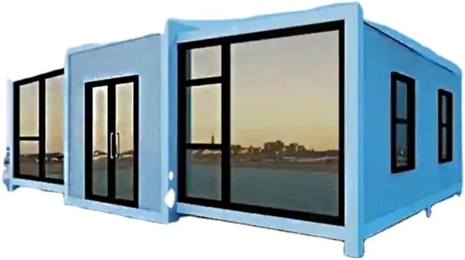 Foldable Modular Tiny Home 20ft/40ft Prefabricated Container House with Bathroom & Kitchen