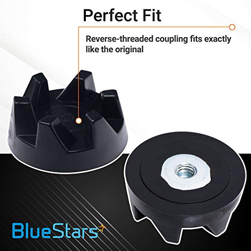 Ultra Durable 9704230 Blender Drive Coupling Replacement part by Blue Stars β Exact Fit For KitchenAid KSB5WH KSB5 KSB3 Blenders β Replaces WP9704230VP WP9704230 PS11746921 AP6013694 - PACK OF 2