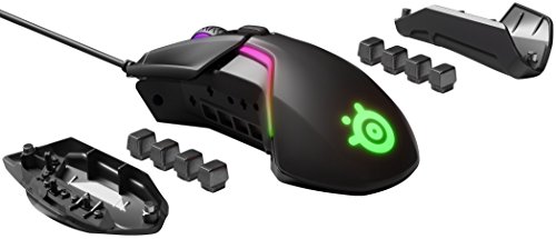 SteelSeries Rival 600 - Gaming Mouse - 12,000 CPI TrueMove3+ Dual Optical Sensor - 0.05 Lift-Off Distance - Weight System