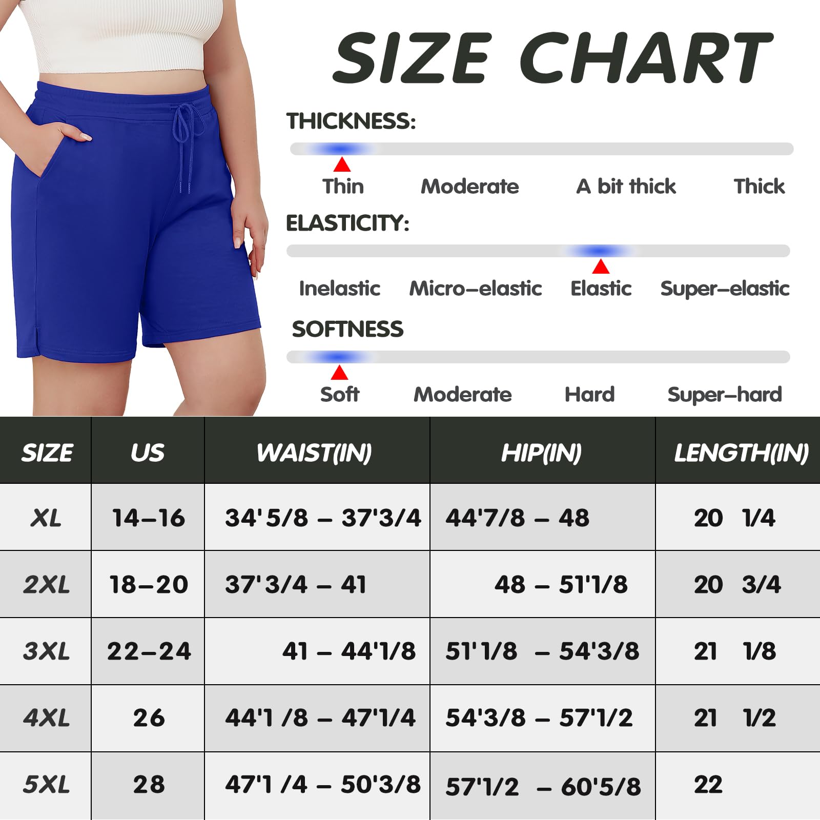 COOTRY Plus Size Shorts for Women Quick Dry Elastic Waist Drawstring Pockets Lounge Workout Athletic Running Shorts 10ββ Camo Green X-Large