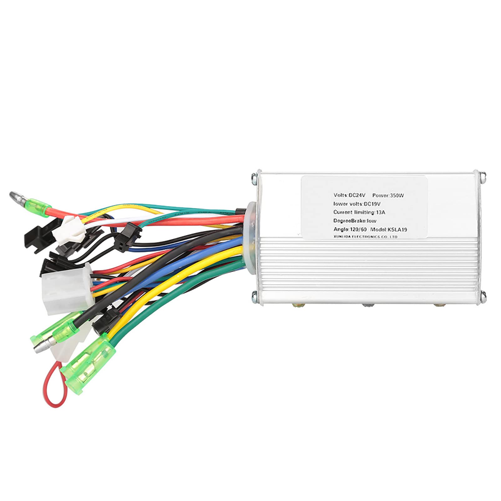 Dilwe 24V 350W Brushless Motor Controller, White, for Electric Bicycle Scooter
