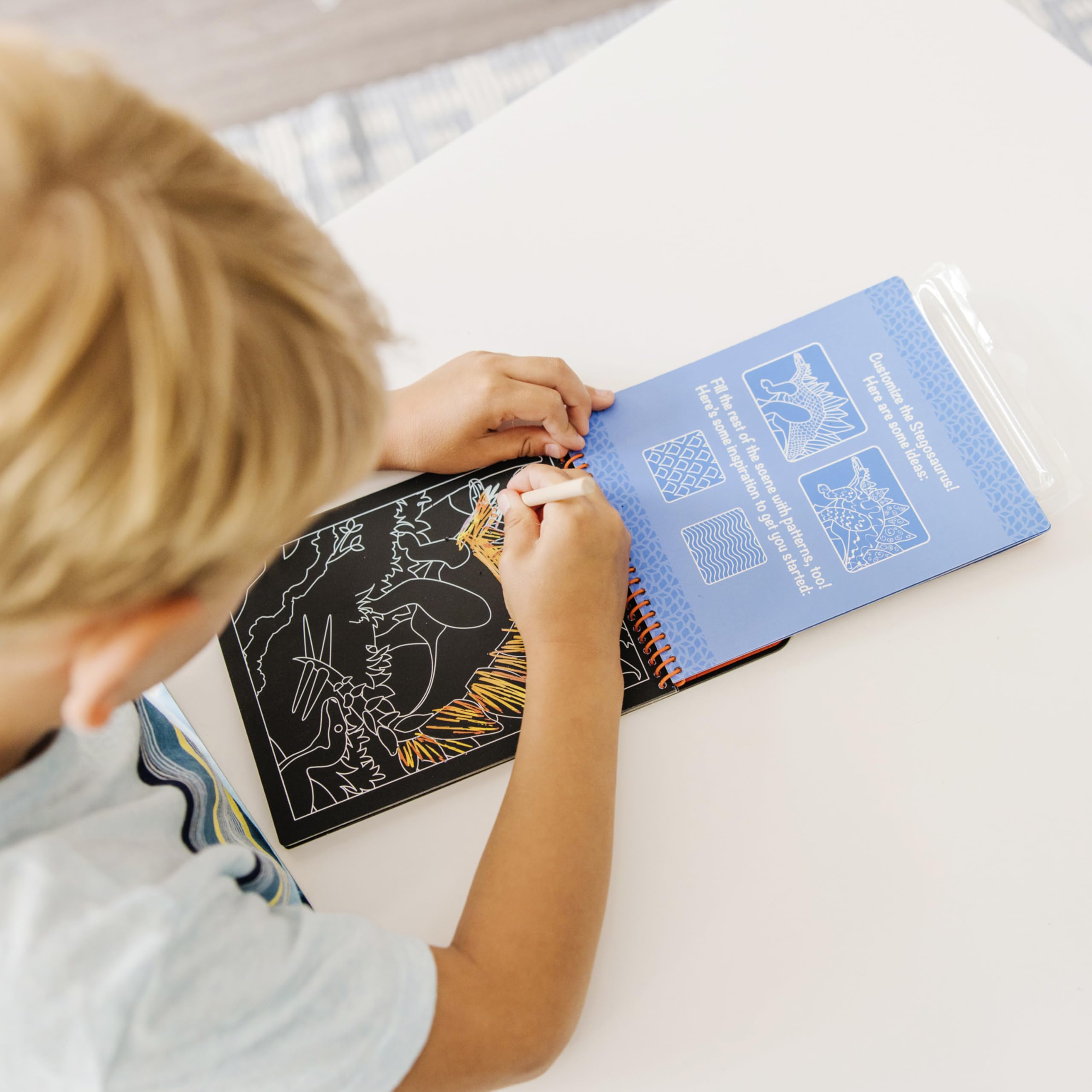 Melissa & Doug Scratch Art - Dinosaur