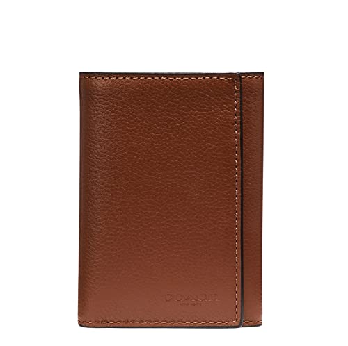 Coach Men's Trifold Wallet in Saddle