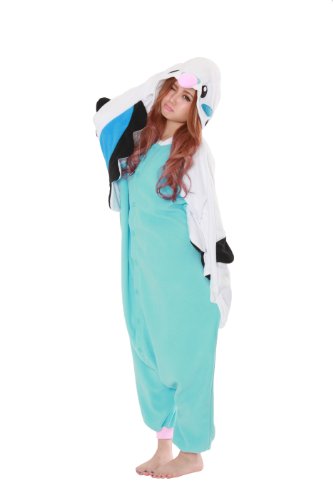 SAZAC Budgie Kigurumi - Onesie Jumpsuit Halloween Costume (Blue)