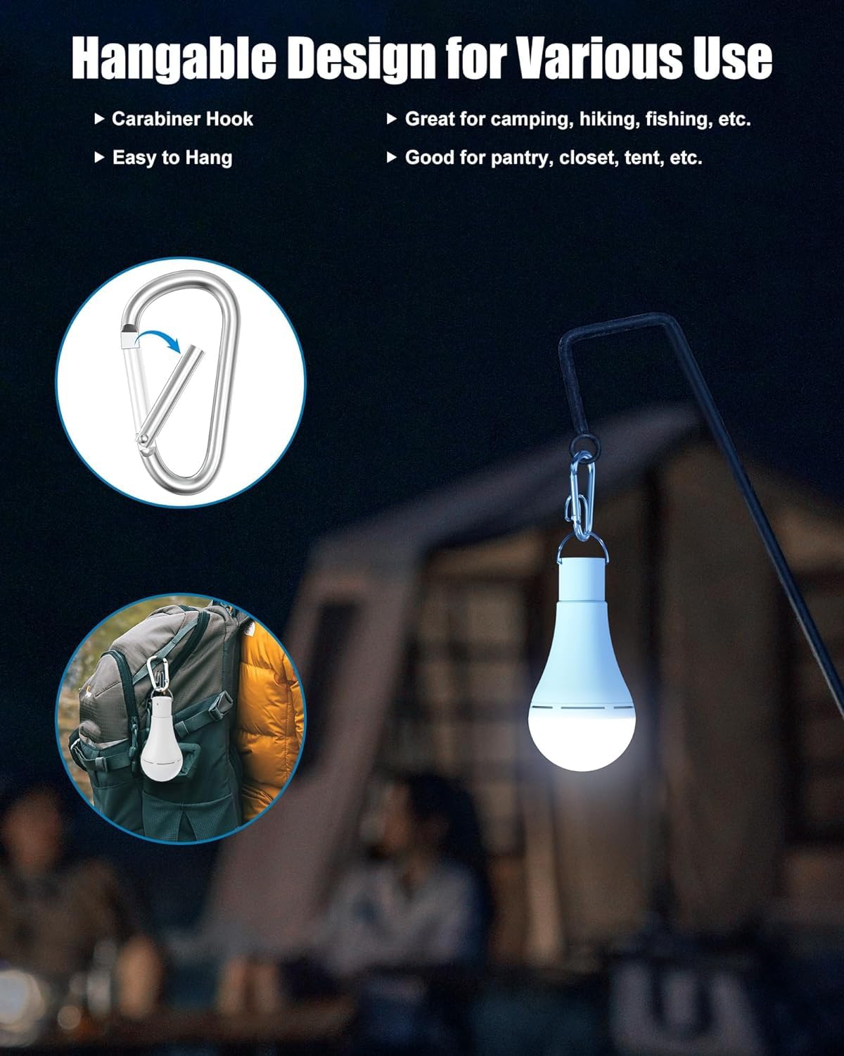 Brightown Edison Bulb, Dimmable 6W E26 LED Bulbs 60 Watts Equivalent Warm White, 6 Pack