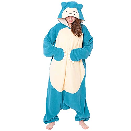 SAZAC Kigurumi - Pokemon - Snorlax - Onesie Jumpsuit Halloween Costume