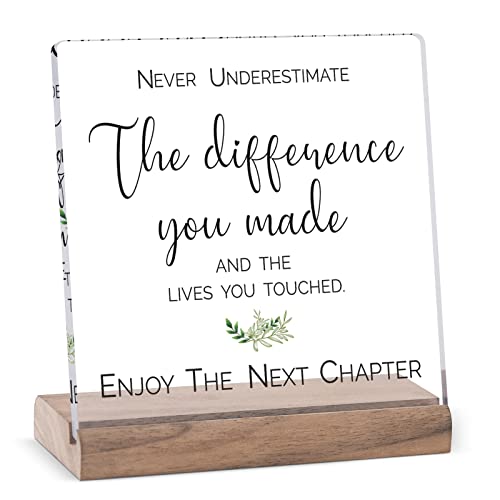 Goodbye Gifts For Coworkers Leaving Gifts For Women Farewell Gifts For Friends Going Away Gift For Boss Leaving Job Retirement Gifts For Women Men Retirement Party Decorations New Job Gifts For Desk