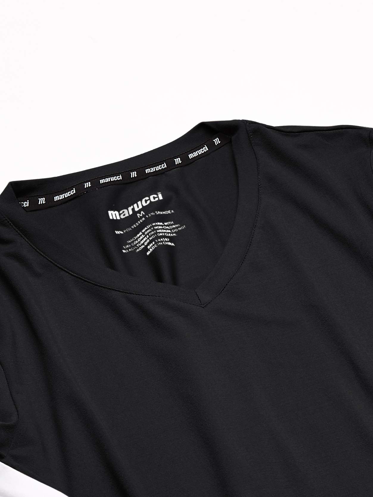 Marucci Sports Equipment Sports, MASBVPM2-BK-AS, Softball V-Neck Performance Tee
