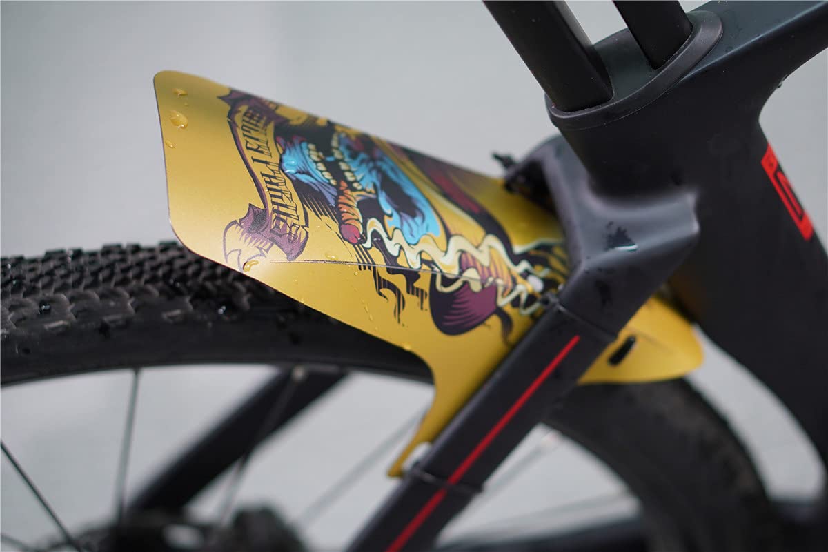 CNC Mountain Bike Fenders MTB Mud Guard 26", 27.5", 29" ， Rear Saddle Fender MTB Saddle Mudguard