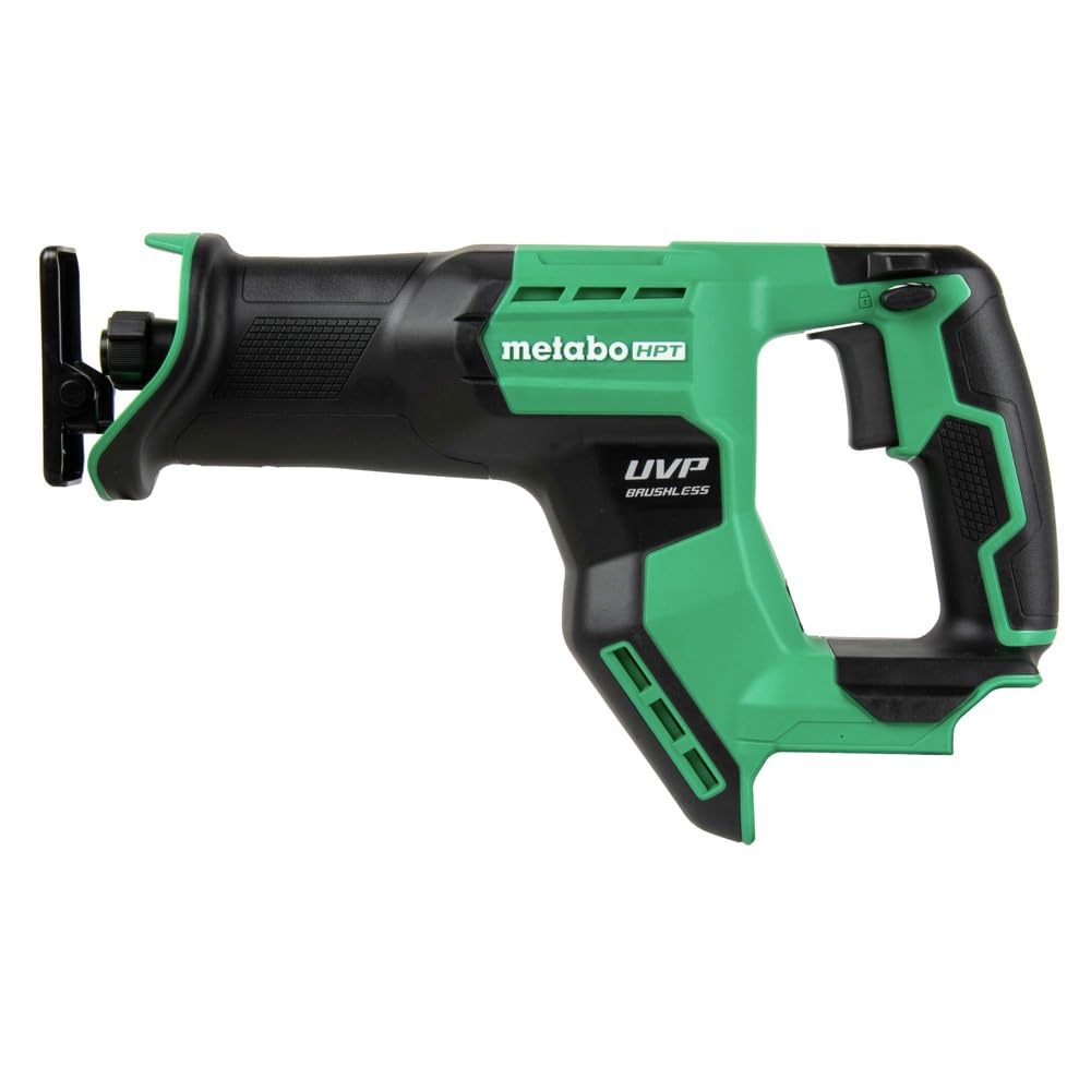 Metabo HPT Cordless 18V MultiVolt⢠Compact Reciprocating Saw | Tool Only - No Battery | 4 Speed Modes | User Vibration Protection | Lifetime Tool Warranty | CR18DMAQ4