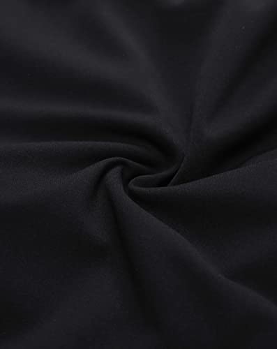 CRZ YOGA Womens Compression Workout Leggings 25 Inches - Thick High Waisted Tummy Control Gym Running Leggings with Pockets Black Small