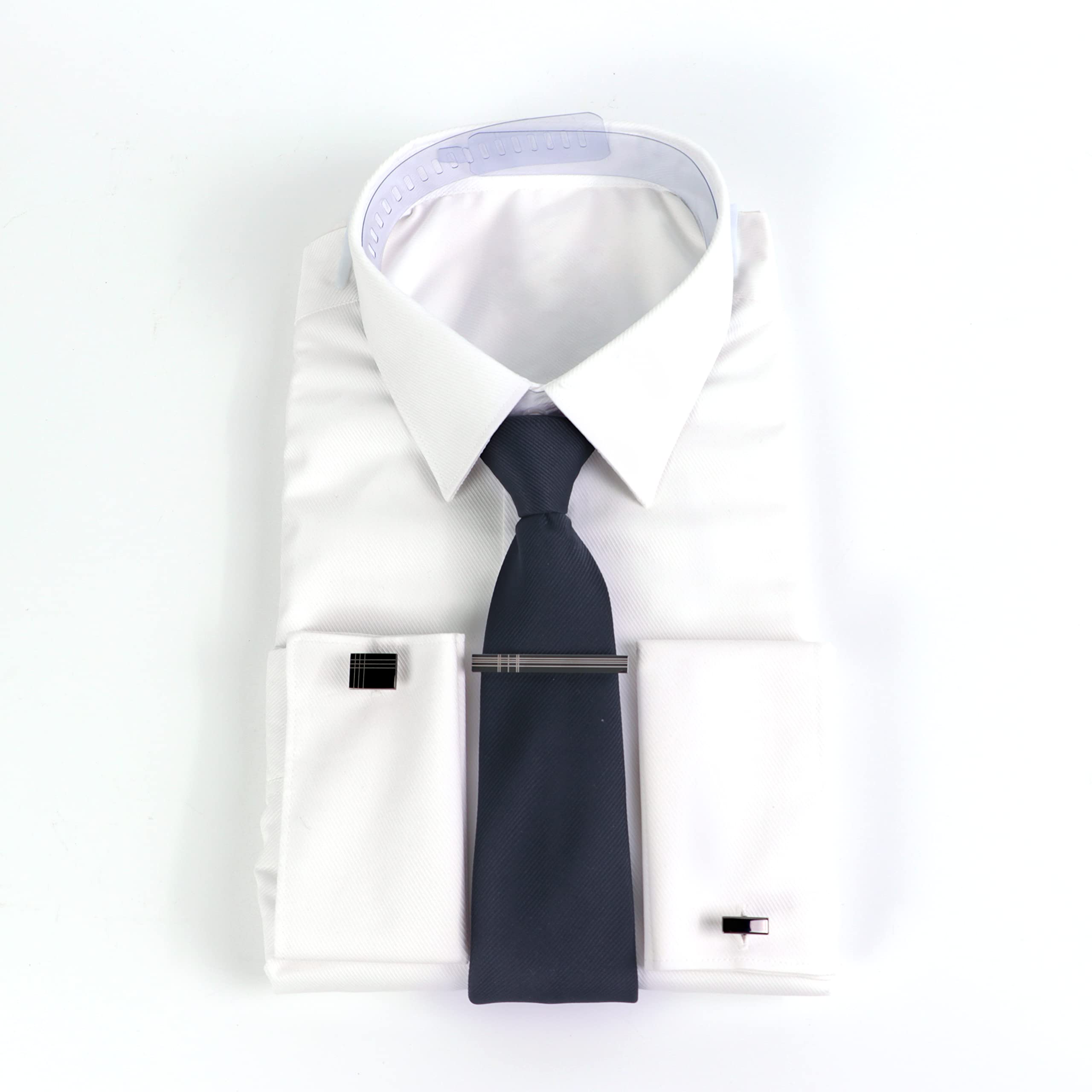 Cufflinks Tie Clip Set Tie Clip Cufflinks Set Men's Tie Clip Business Shirt Tuxedo Wedding Gift Belt Box (style 11)