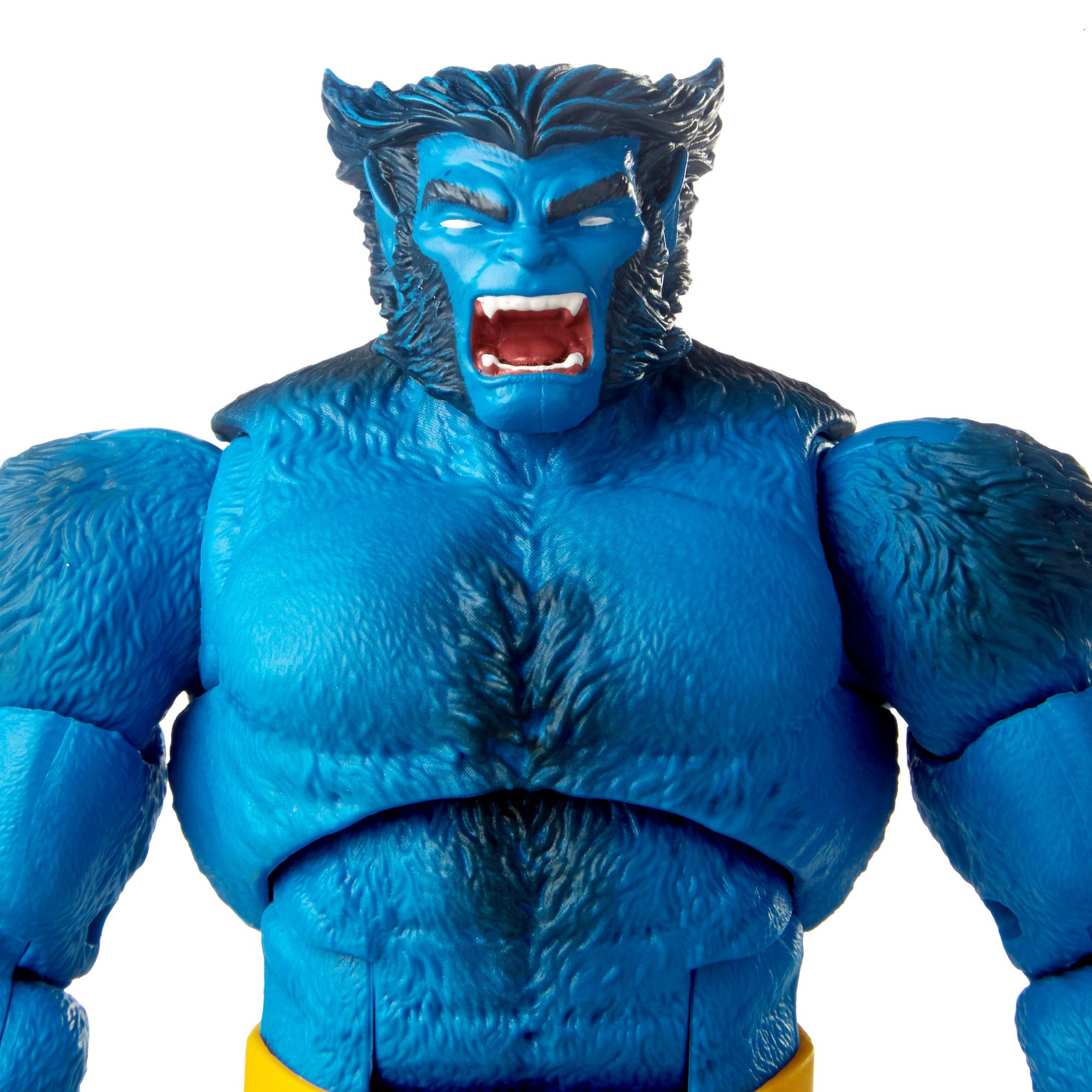 Marvel Hasbro Legends Series 6" Collectible Action Figure Beast Toy (X-Men Collection) โ with Caliban Build-A-Figure Part