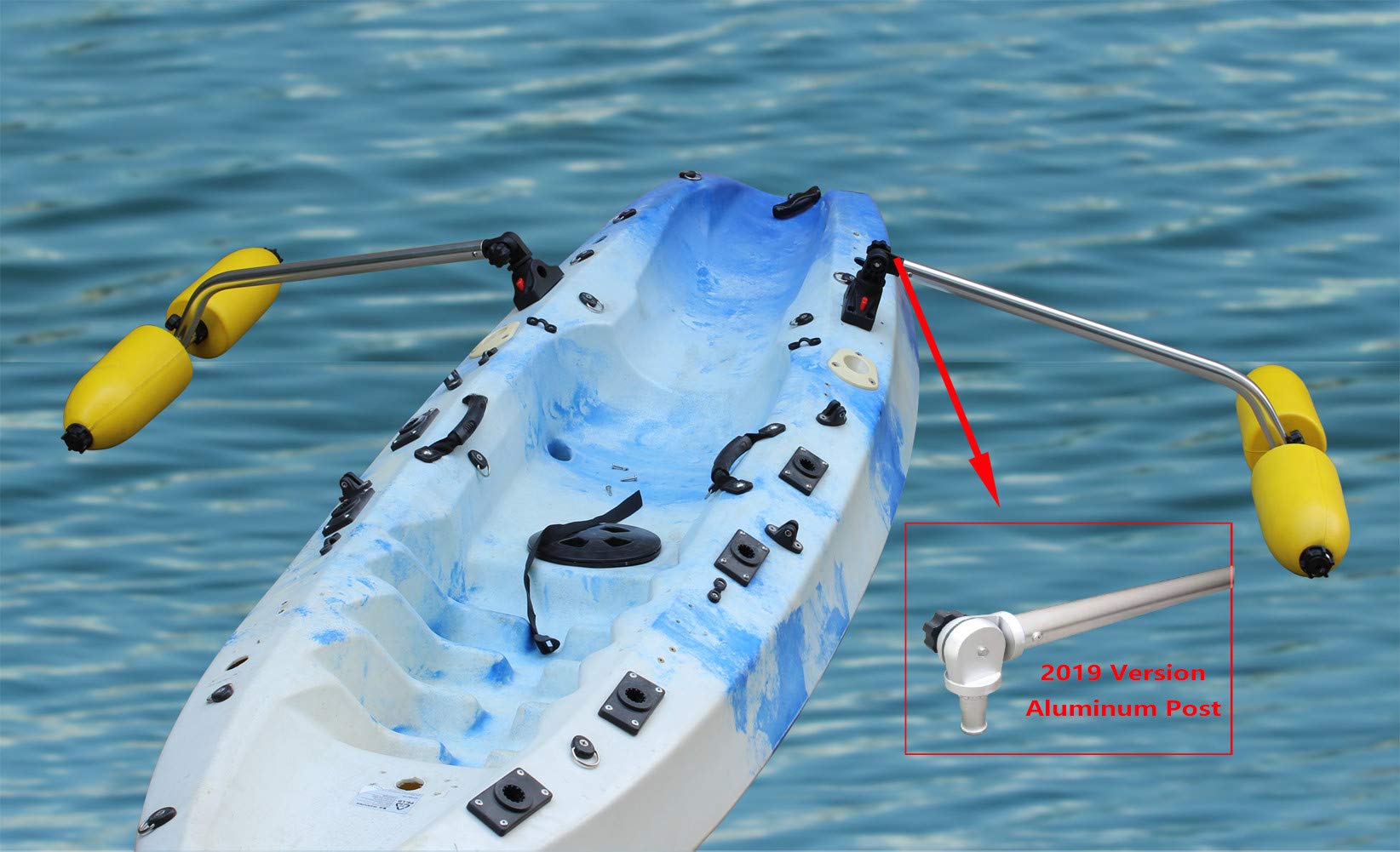 Brocraft Kayak Outriggers system / Stabilizers System