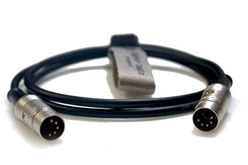 Pro Synthesiser Studio DIN SYNC 24/48 Lead 5Pin Male to 5Pin Male [1m Black]