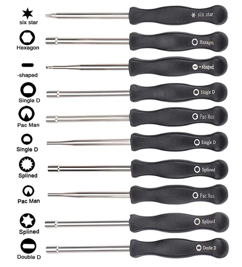 Carburetor Adjustment Tool Kit for Common 2 Cycle Small Engine - Carburetor Screwdriver, Carb Tool, Carburetor Adjusting Tool - Carb Adjustment Tool - Chainsaw Carb Adjusting Tool Set