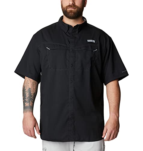 Columbia Men's Low Drag Offshore Short Sleeve Shirt, City Grey, X-Small
