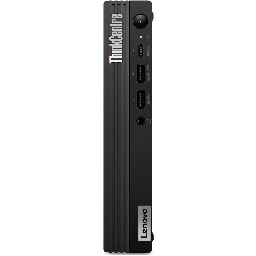 Lenovo ThinkCentre M70q Tiny 1L Business Desktop Computer, 12th Gen Intel Hexa-Core i5-12500T (Beat i7-11700T), 4GB DDR4 RAM, 128GB PCIe SSD, WiFi 6, Bluetooth 5.1, Windows 11 Pro