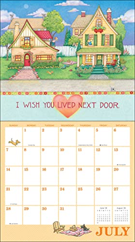 Mary Engelbreit's 2024 Deluxe Wall Calendar: A Little Pick ME Up