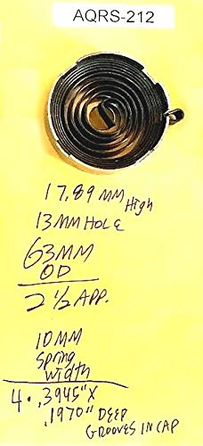 Drill press quill feed return spring NEW 2 1/2"