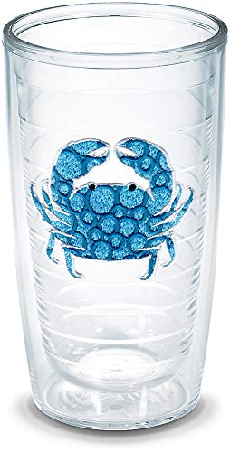 TERVIS Tumbler, 16-Ounce, "Blue Crab" -