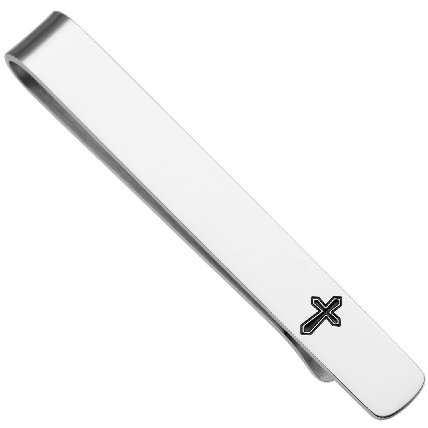 Cross Tie Clip for Men First Communion Tie Pin