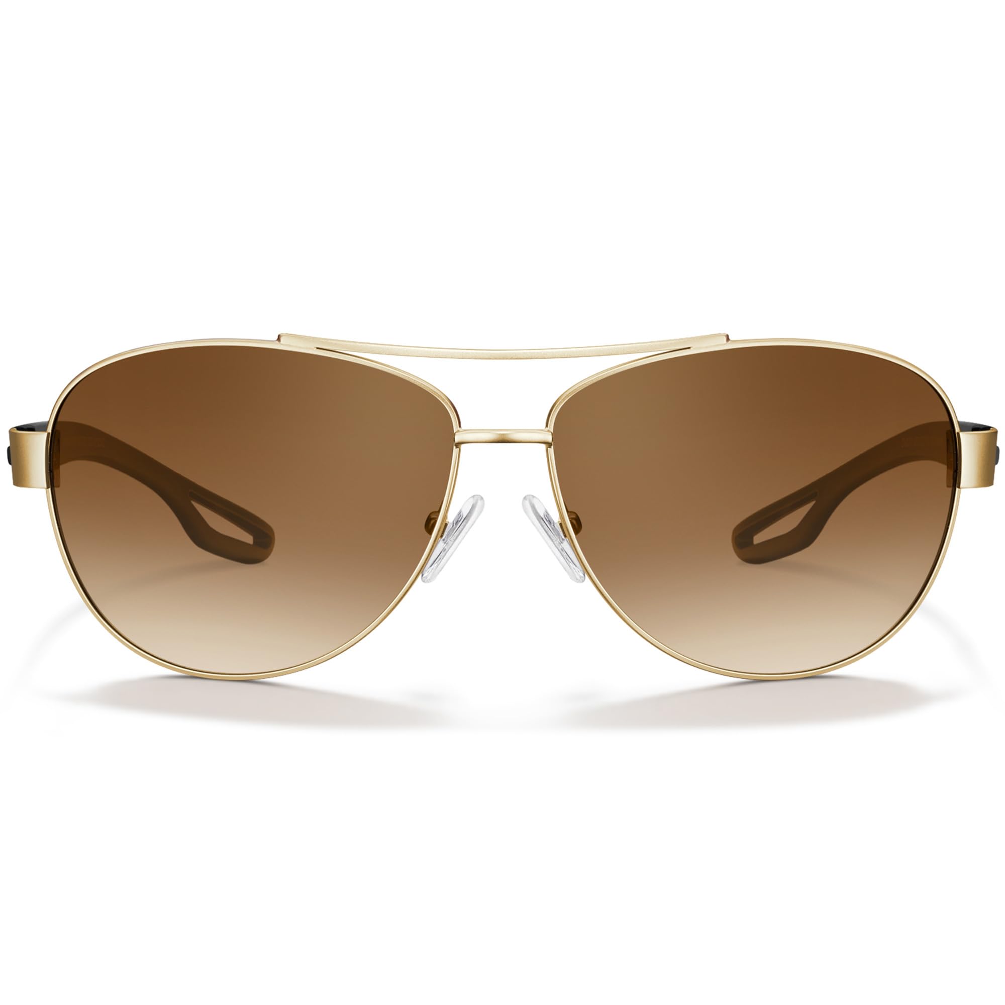 CARFIA Polarized Sunglasses for Women UV Protection Ultra-Lightweight Comfort Metal Frame Driving Glasses CA3210