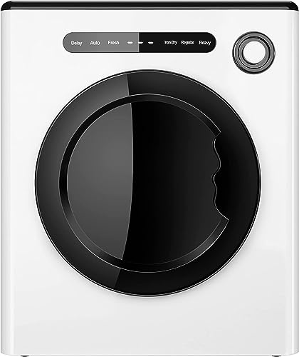 Compact Laundry Dryer, OOTDAY 9lbs portable Clothes Dryer Machine, 110V Electric Portable Clothes Dryer with Stainless Steel Tub for Existing Laundry Machines Drying Excellence Guaranteed