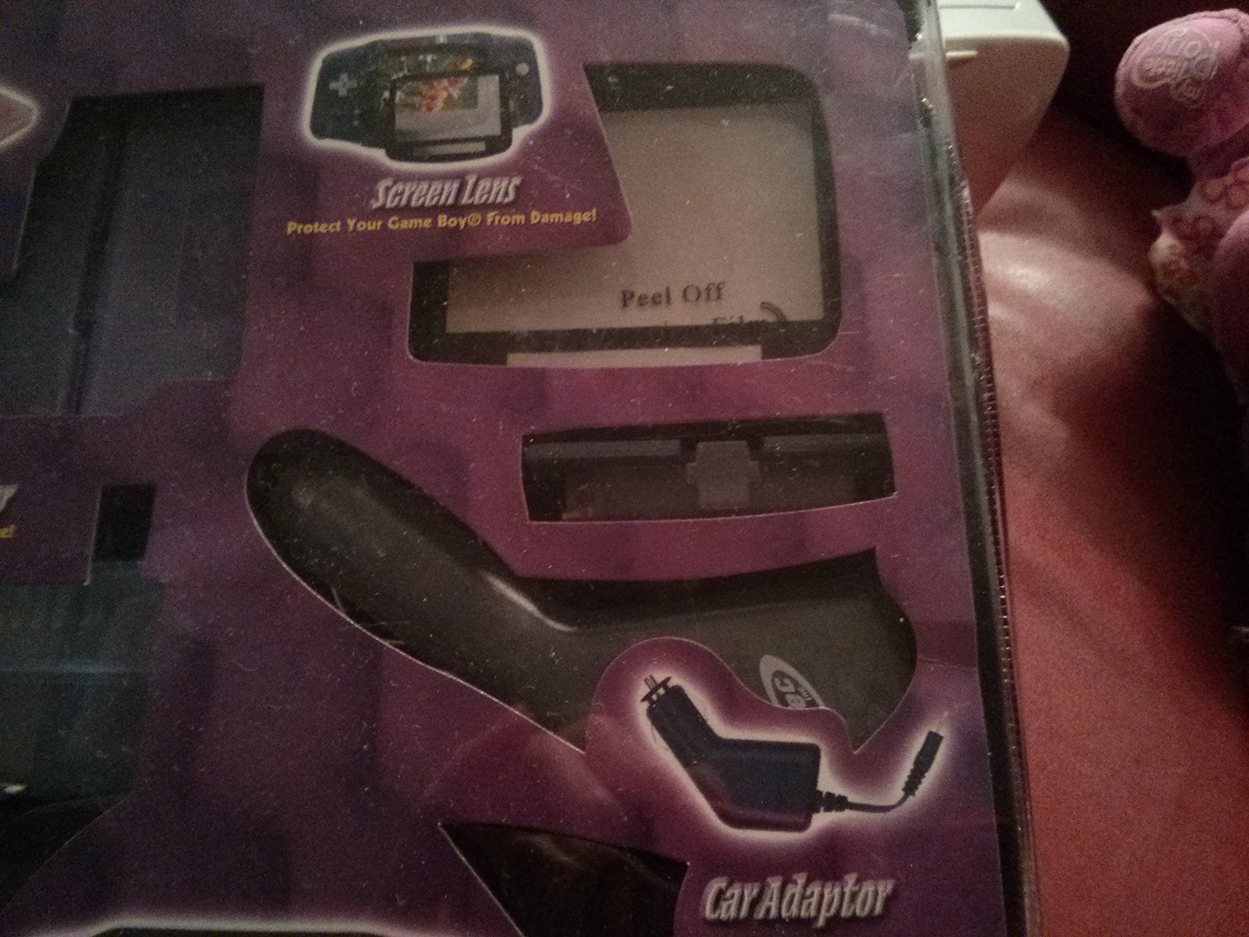 ultimate game pak~ case, bag, light, lens, wings, cords for game Boy Advanced
