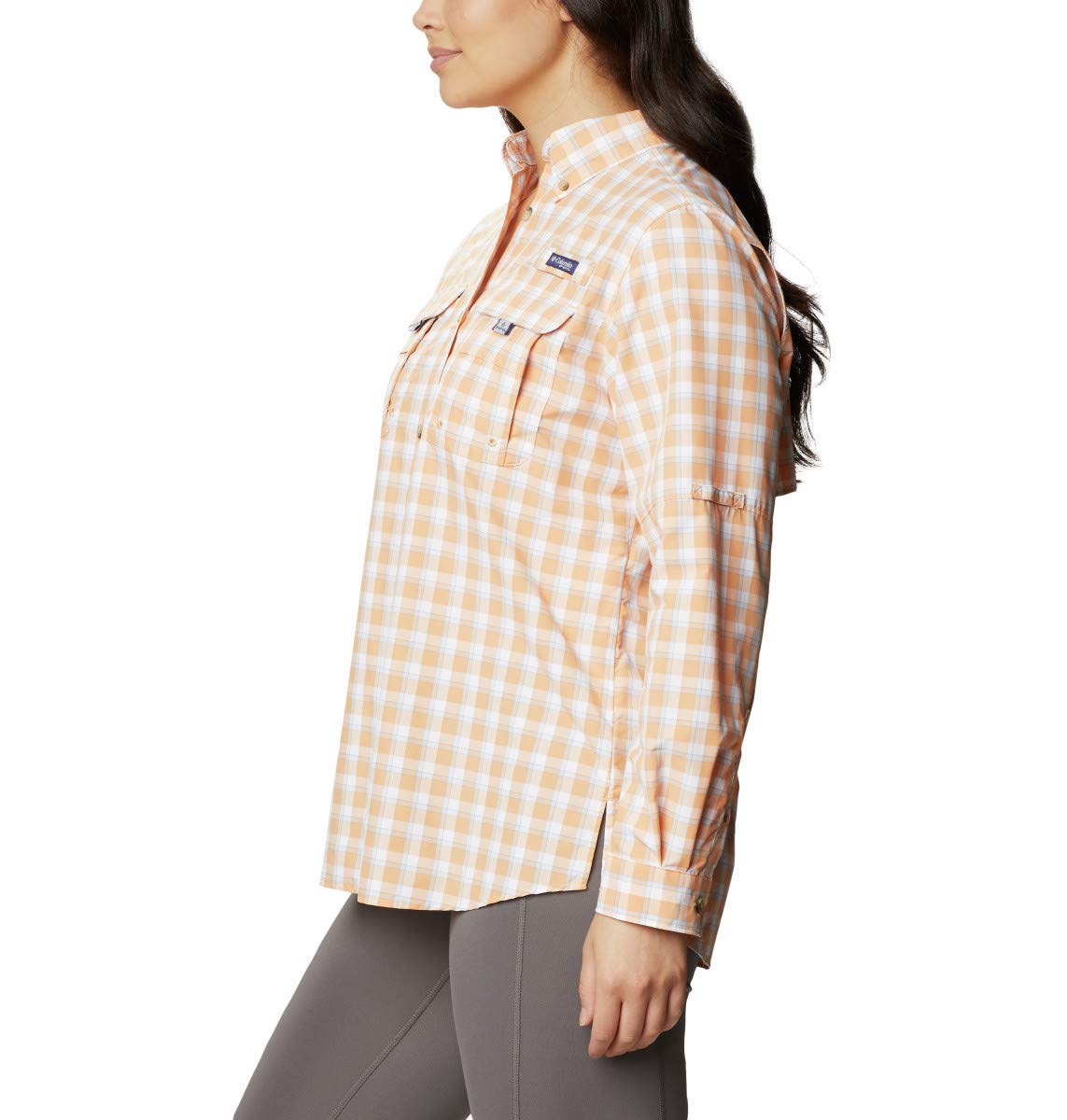 Columbia Women's Super Bahama Long Sleeve Shirt, Quick Dry